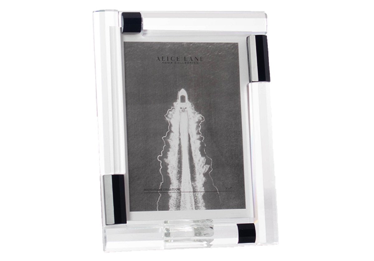 BLACK AND CRYSTAL FRAME – Brass Monkey